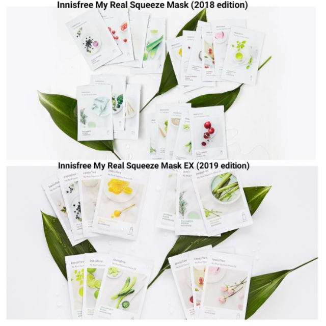 INNISFREE My real squeeze mask 20ml | Shopee Malaysia