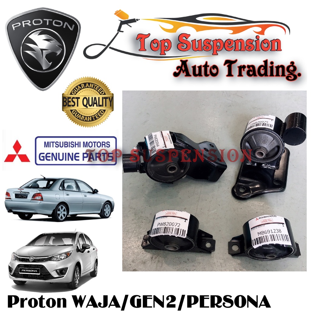 PROTON WAJA/GEN2/PERSONA MITSUBISHI ENGINE MOUNTING (AUTO+MANUAL) 1 YEAR WARRANTY | Shopee Malaysia
