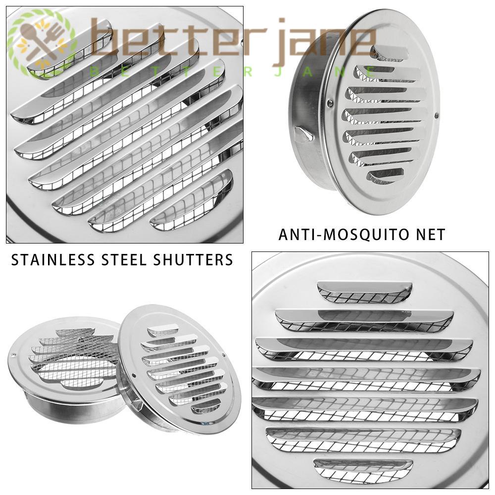JANE Durable Ducting Ventilation Grilles Round Air Circulation Exterior ...