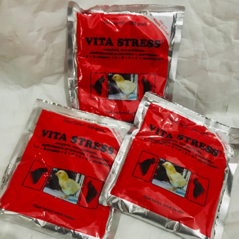 Vita Stress 250 grams Chicken Electrolyte Multivitamin | Shopee Malaysia