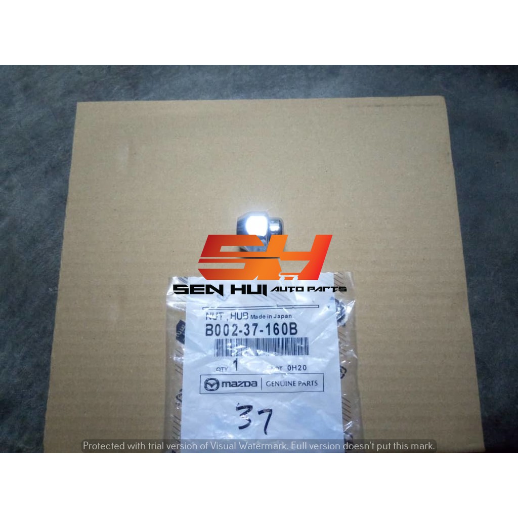 Mazda 2 / 3 / 3 MPS / 5 / 6 / CX3 / CX5 HUB NUT B00237160B Genuine Part | Shopee Malaysia