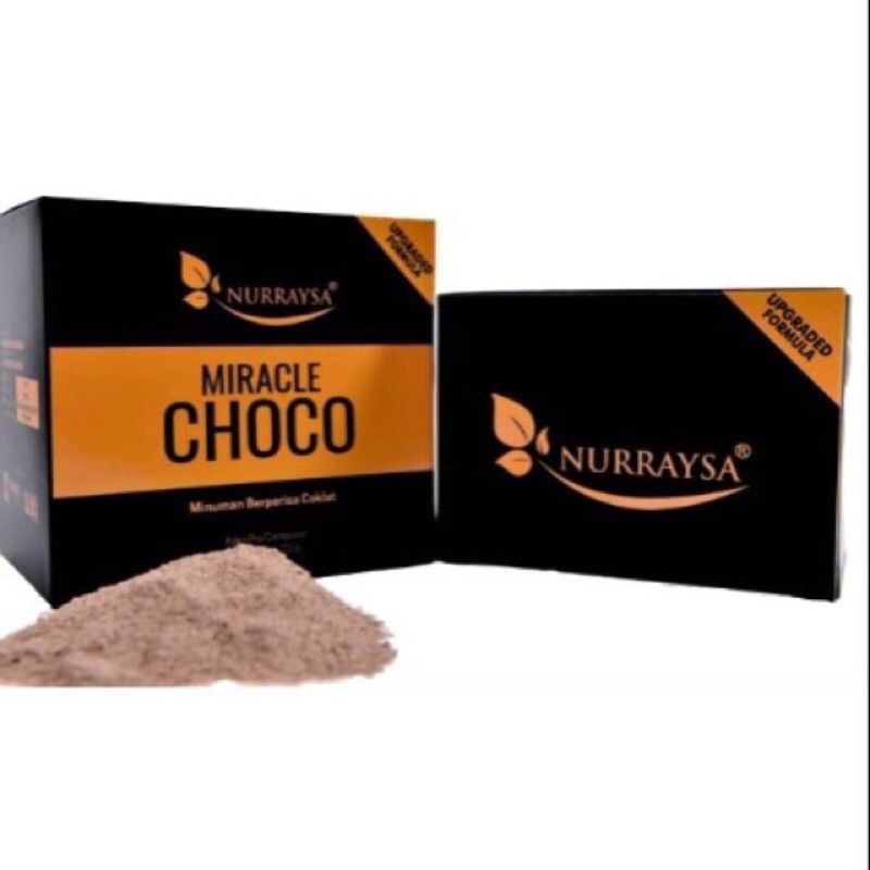 1hari pos HQ ORIGINAL] Miracle Slim Choco Nurraysa Coco 6 SACHETS ...