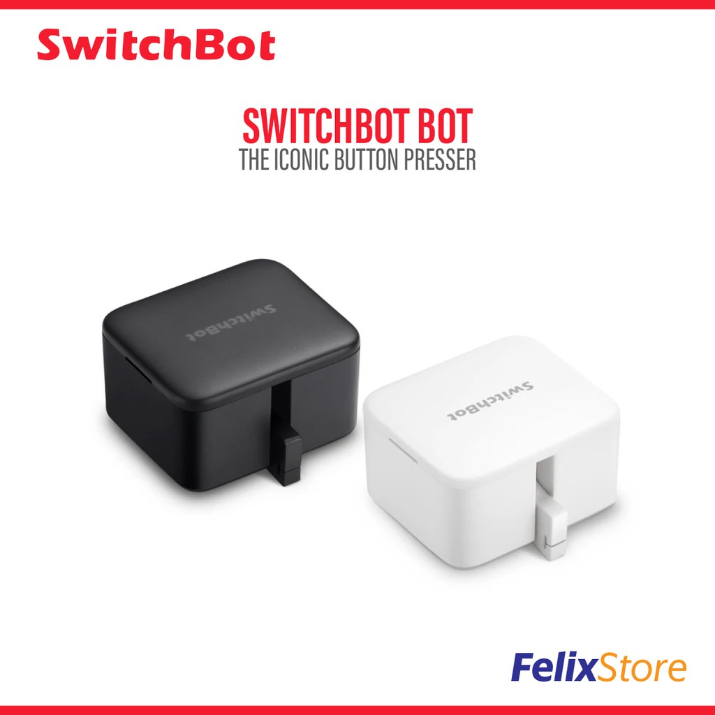 SwitchBot Bot Smart Switch Button Pusher - No Wiring, Wireless App or Timer Control | Shopee ...