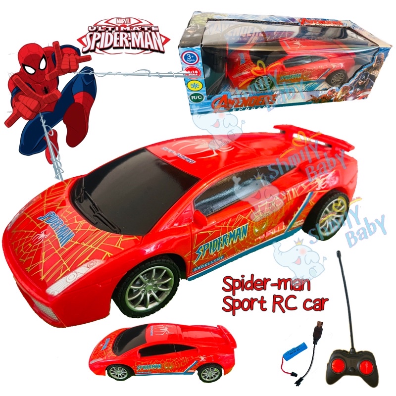 Spider-man Ironman Hulk Captain America Avengers Remote Control Car RC ...