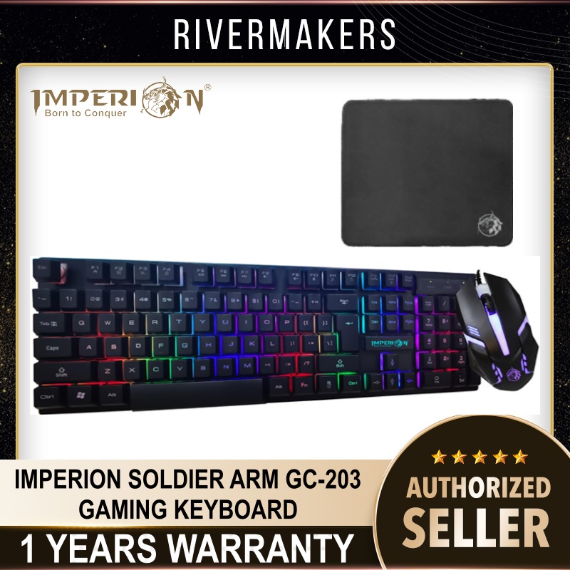 [ READY STOCK ] IMPERION GC-203 SOLDIER ARM 3 IN 1 Set COMBO USB ...