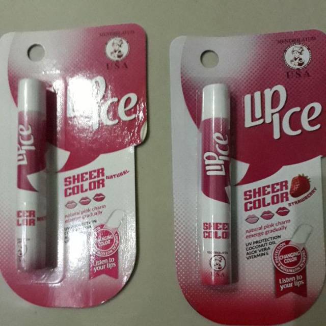 Lip ice sheer color | Shopee Malaysia
