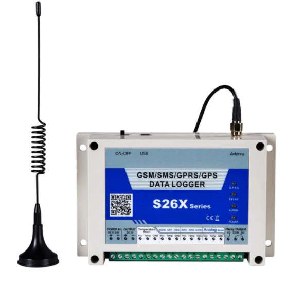 GSM RTU Analog Data Logger Real-time Monitoring Record Relay | Shopee ...