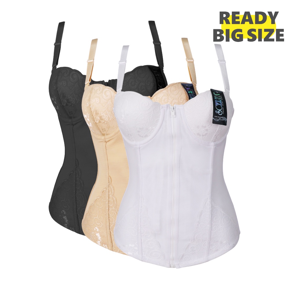 Longtorso Corset Detachable Strap Corset Long Torso Jumbo Large Size Lt ...