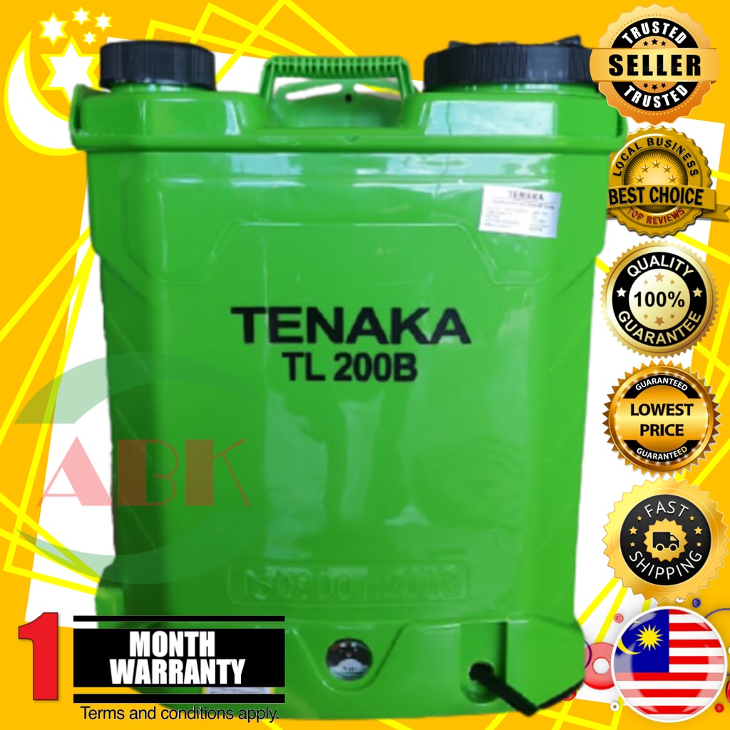 [FULL SET] TENAKA BATTERY SPRAYER 20LITER - PAM RACUN BATERI BATTERY ...