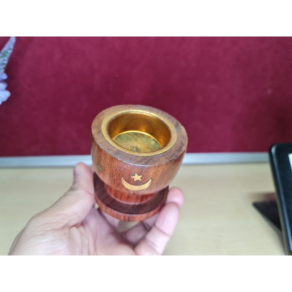 MABKHARA CRESCENT KAYU MINI | CRESCENT WOODEN MABKHARA (MINI) | Shopee ...