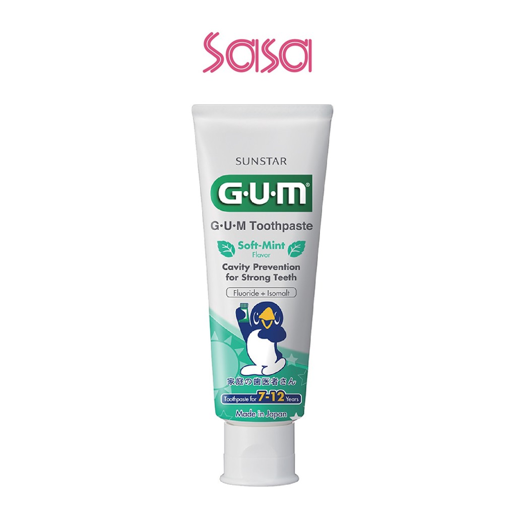 SUNSTAR : Kids Toothpaste Soft Mint 7-12 Years (70g) | Shopee Malaysia