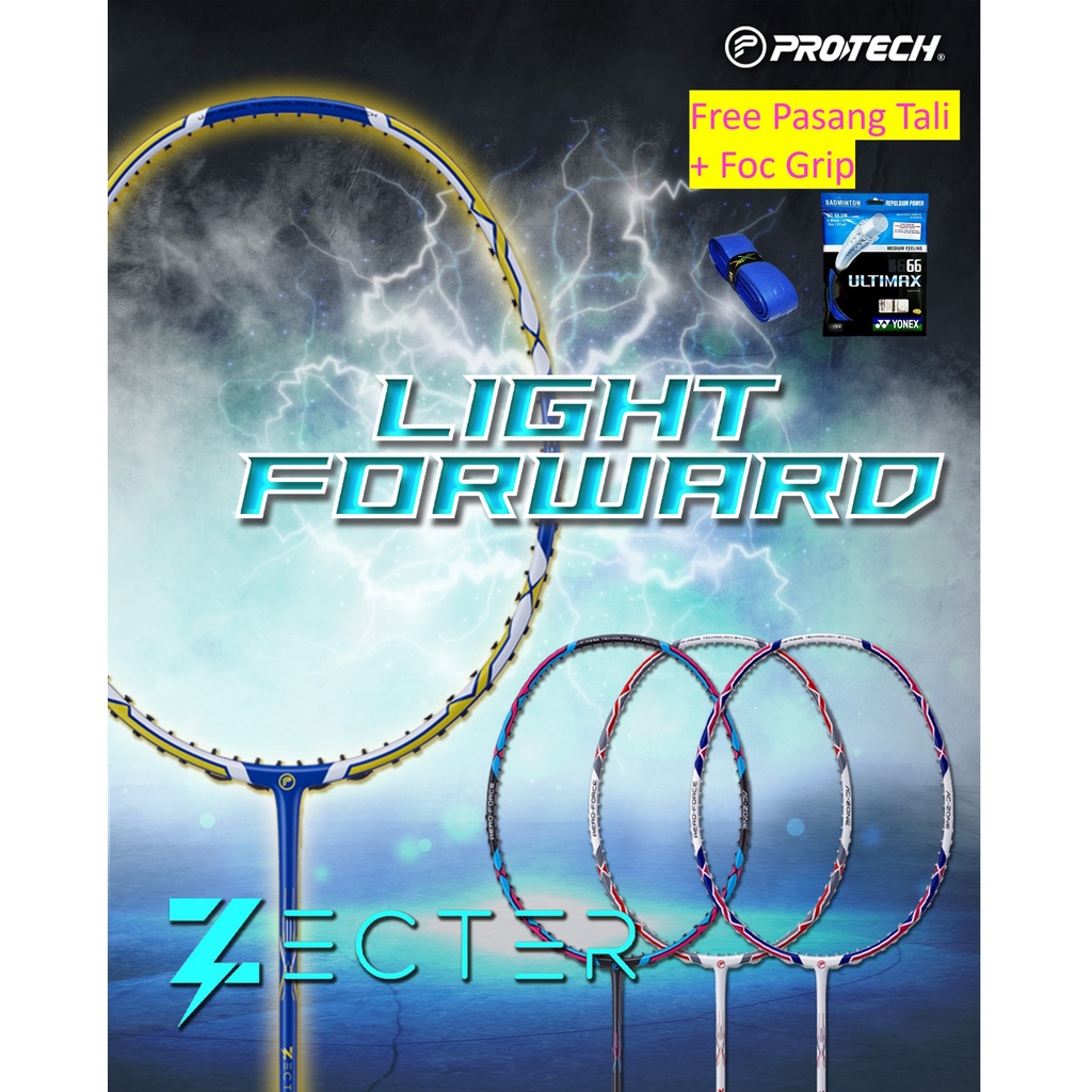Protech Zecter Series Original Badminton Racket (1 Pcs) | Shopee Malaysia