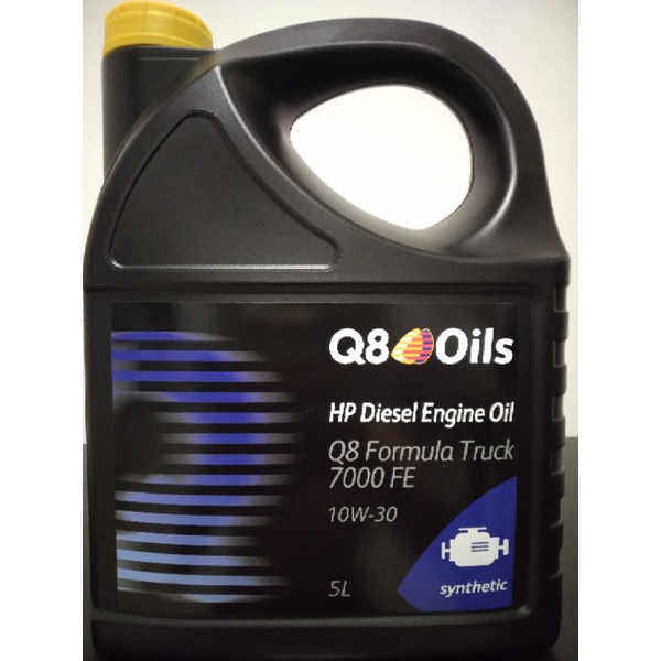 Q8 Formula Truck 7000 FE 10W30 Diesel Engine Oil HDEO 5L | Shopee Malaysia