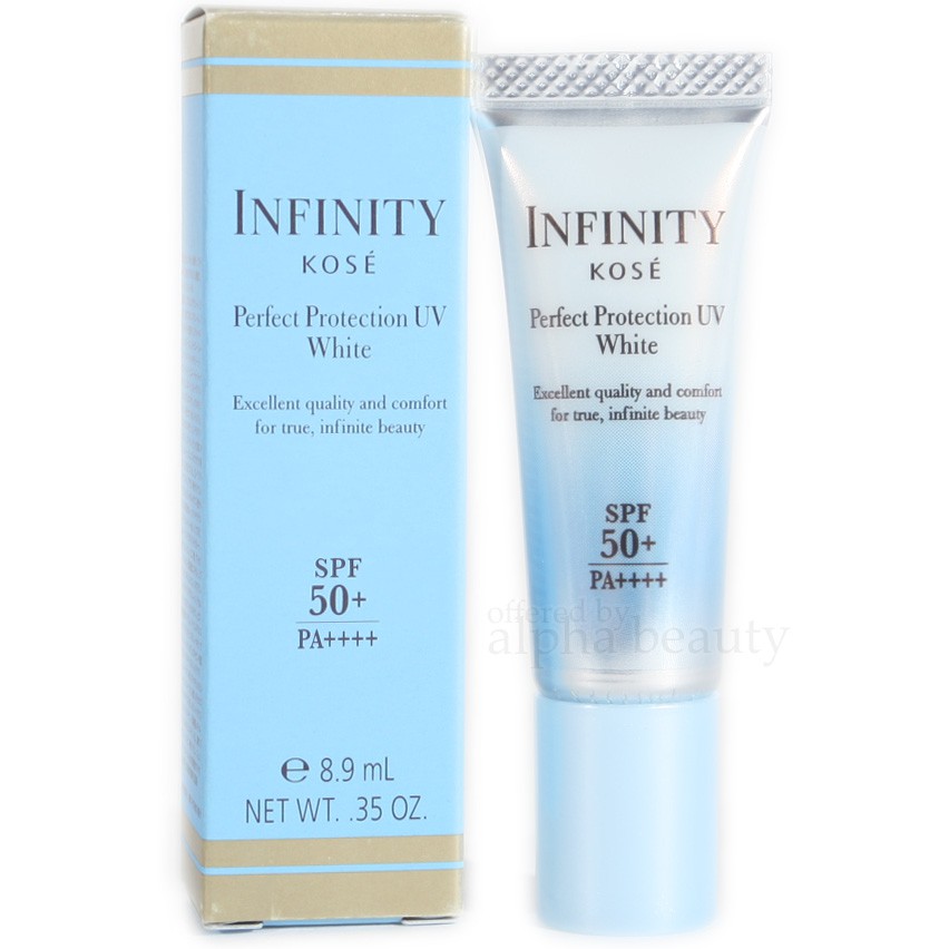 KOSE Infinity Perfect Protection UV White SPF50+ PA++++ 8.9ml/10g (sample) | Shopee Malaysia