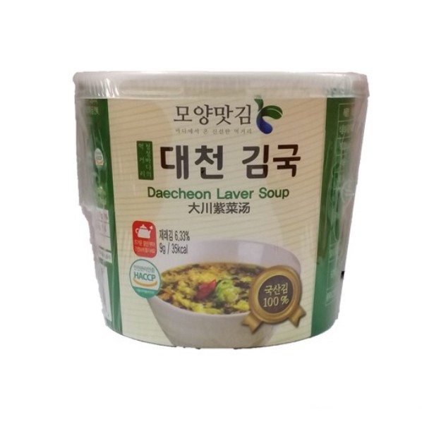 [Ready Stock] Moyanggim Daecheon Laver Soup 大川紫菜汤 9g | Shopee Malaysia