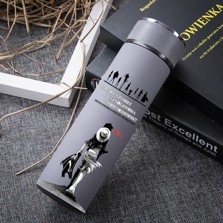 【包邮】Anime two-dimensional water cup one piece of thermos cup Luffy 304 ...