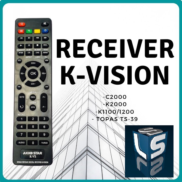 Remote Control for Kvision Old Model K1000 | Shopee Malaysia