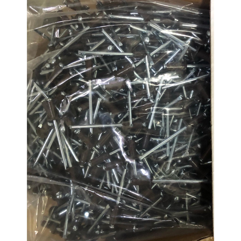 [40PCS/PACK] Medium Bronze(MB) Aluminium BLIND RIVET Black Paku Rivet ...