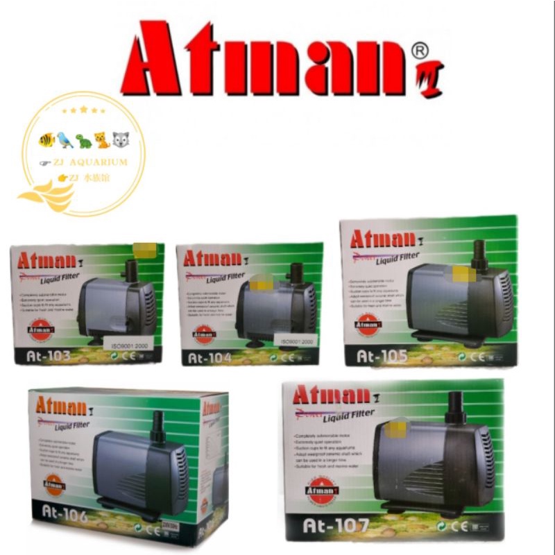 Atman Submersible Water Pump AT-103 AT-104 AT-105 AT-106 AT-107 | Shopee Malaysia