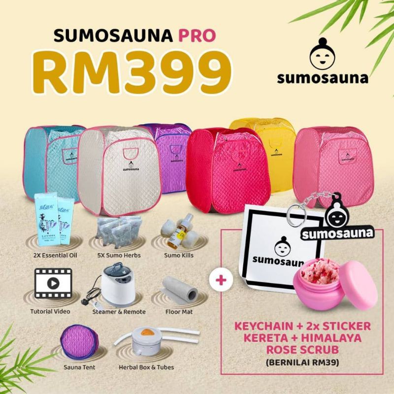 Sumosauna Portable Sauna Set | Shopee Malaysia