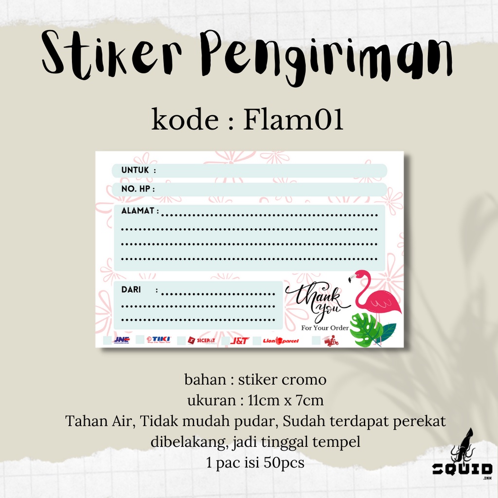 Delivery STICKER/OLSHOP DELIVERY LABEL STICKER/SHIPPING LABEL STICKER ...