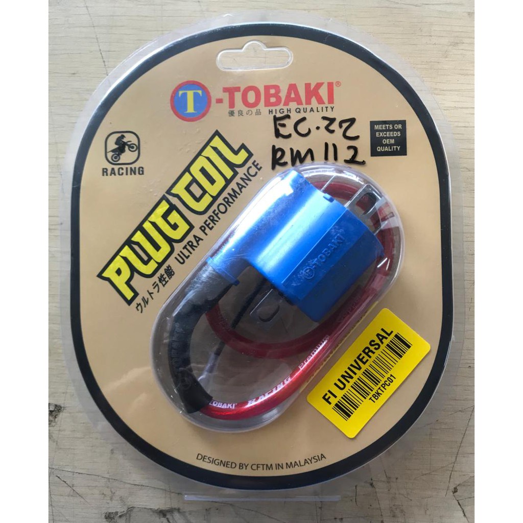 PLUG COIL RACING FUEL INJECTOR UNIVERSAL (TOBAKI) | Shopee Malaysia