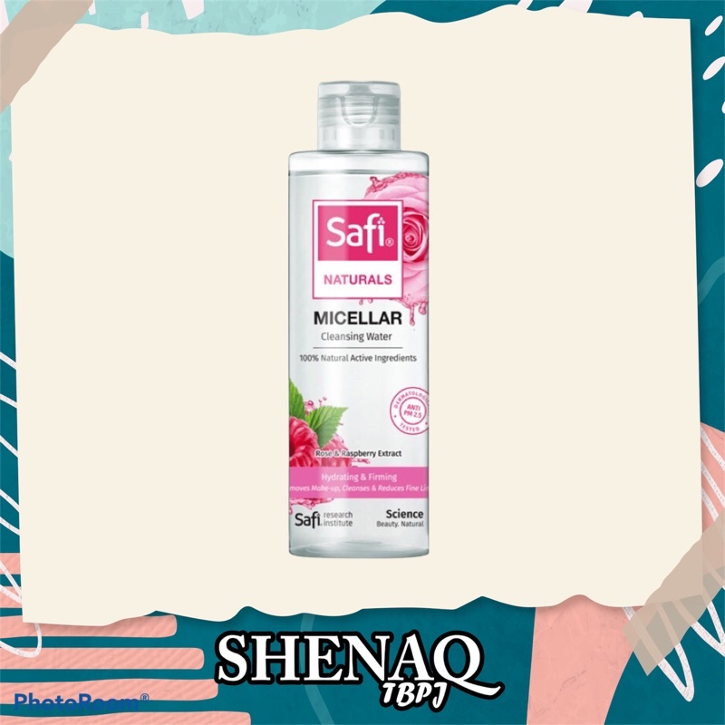 SAFI MICELLAR CLEANSING WATER/MAKEUP REMOVER/ALL TYPES SKIN/SENSITIVE ...