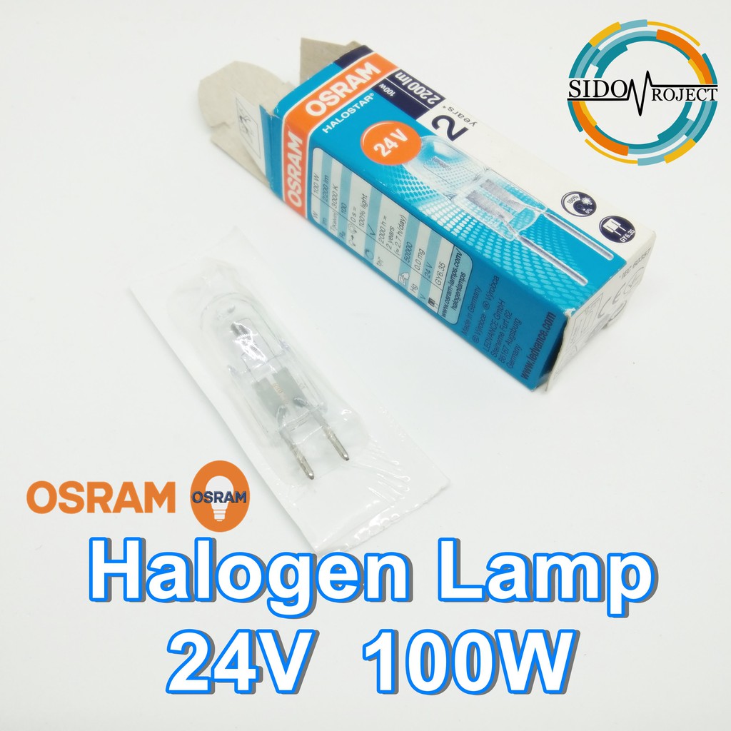 Osram 24V 100W Halogen Lamp Original 24 Volt 100 Watt | Shopee Malaysia
