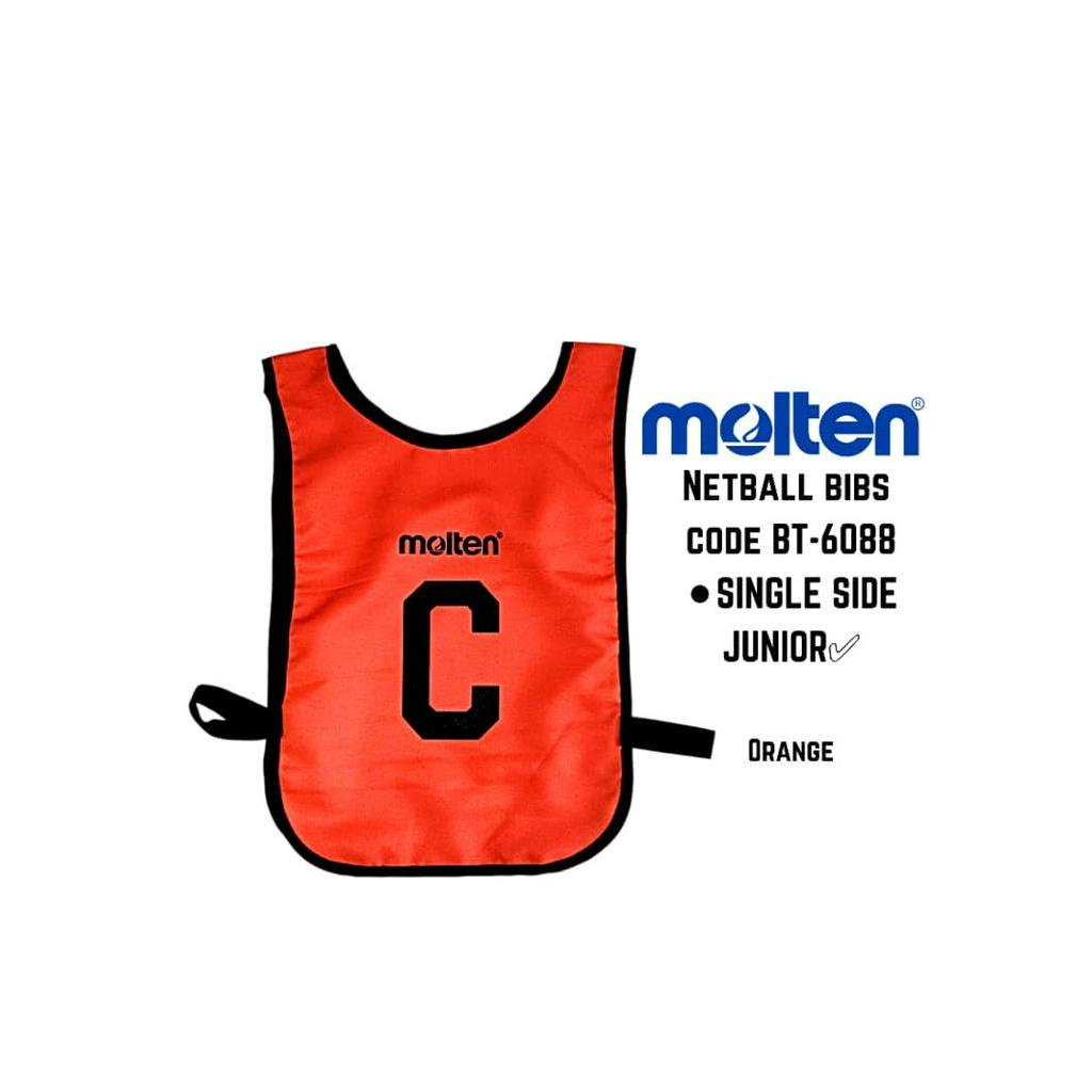 Molten BT-6088 BT-6099 Netball Bibs Single Side Junior Senior Set (100% ...