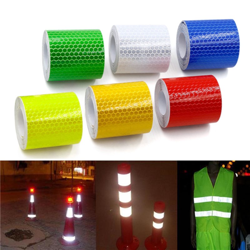 5cm*300cm Car Truck Van Bicycle Motorcycle Lorry Reflective Glow ...