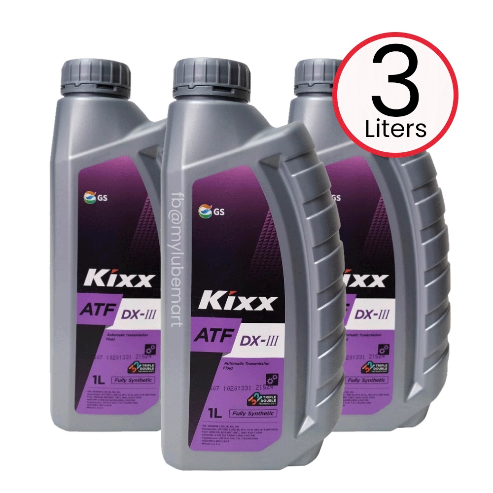 KIXX ATF DX-III (3 liters) - Minyak Auto / GS KIXX ATF DX-IIII ...