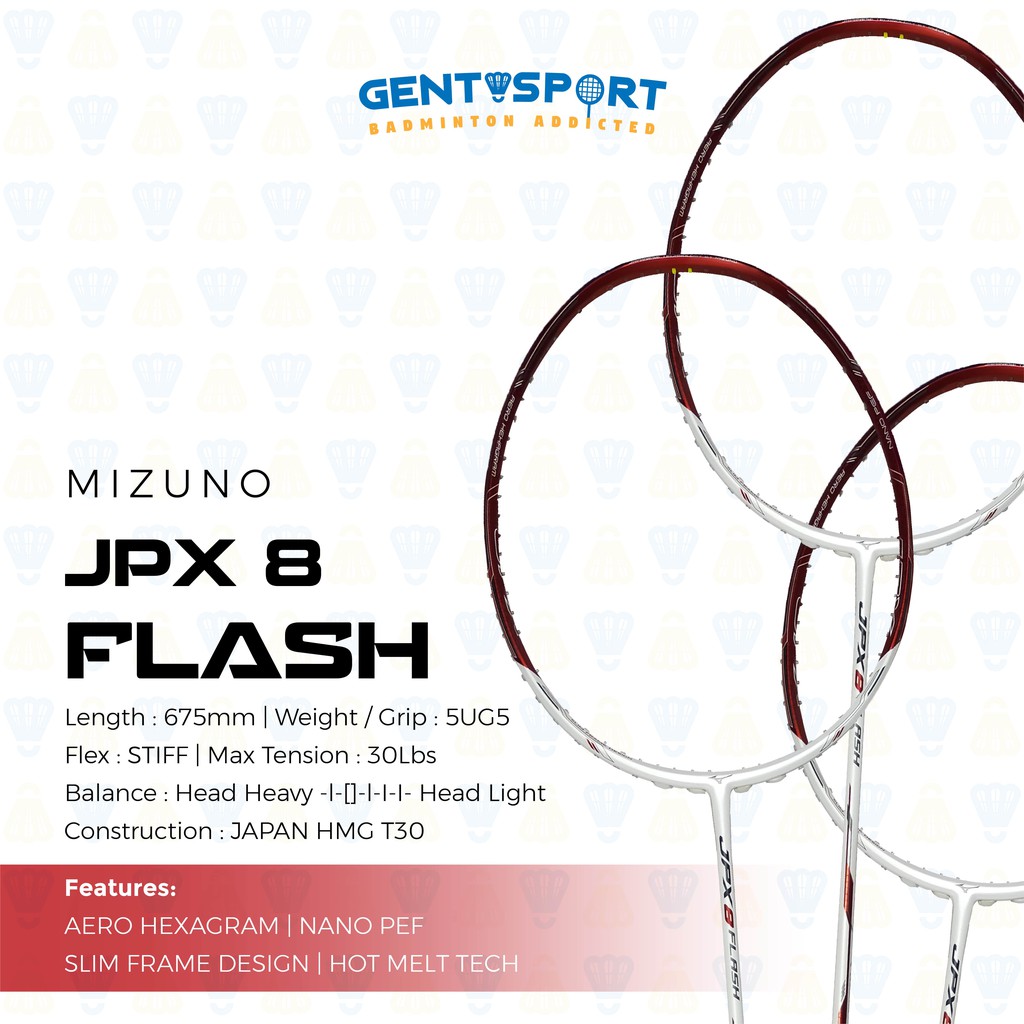 Mizuno JPX 8 Flash Badminton Racket | Shopee Malaysia