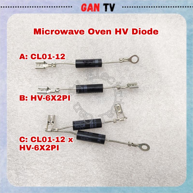 Heavy Duty Microwave Oven Diode CL01-12 HV-6X2PI Universal Multi High ...