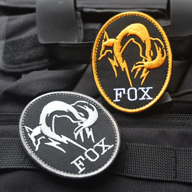 Black Metal Gear Solid MGS FOX HOUND FOXHOUND Special Force Group Ghost ...
