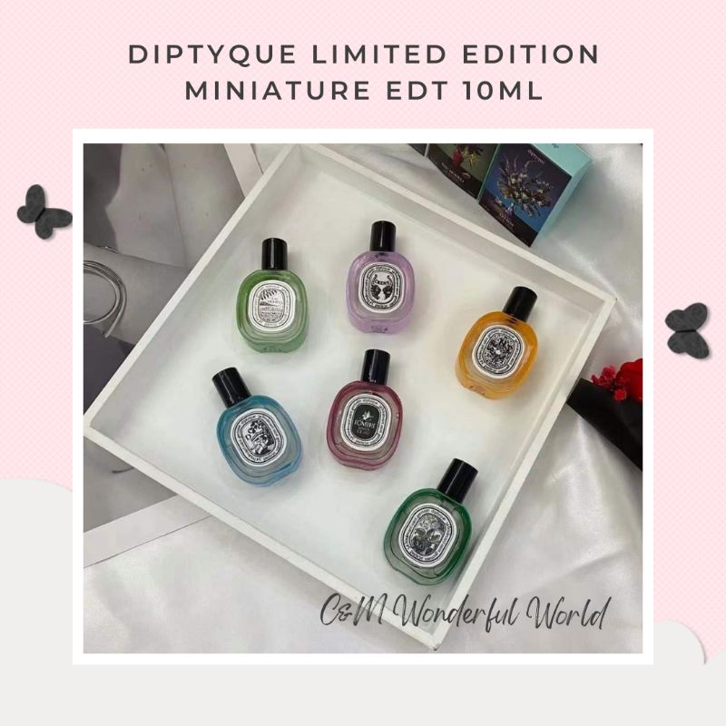 Diptyque Limited Edition Miniature EDT 10ML Pocket Perfume/Fragrance ...