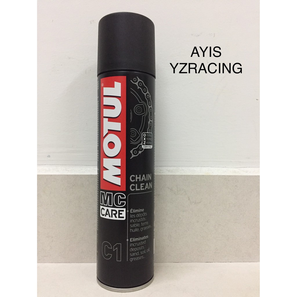 MOTUL C1 Chain Clean 400ml 100% original | Shopee Malaysia