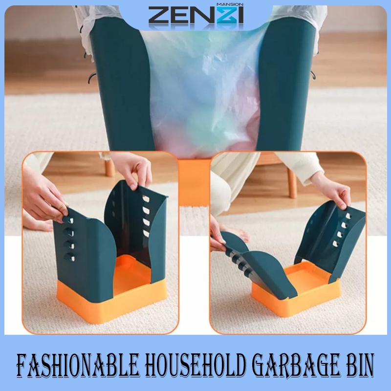 Portable Trash Bag Support Narrow Trash Can Garbage Bag Holder ...
