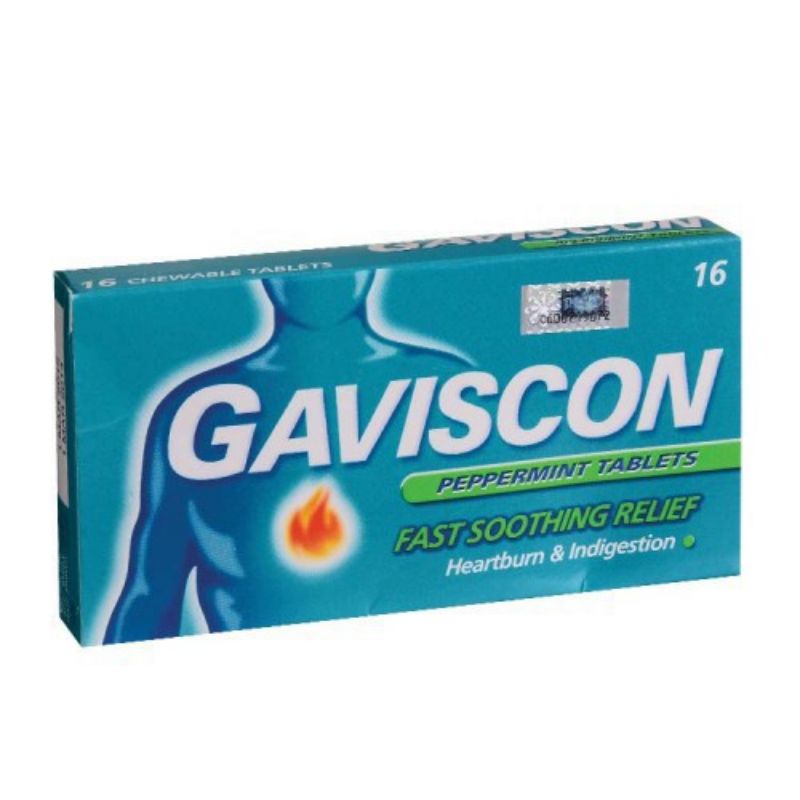 Gaviscon fast soothing relief 16 tablet (Exp: 8/2024) | Shopee Malaysia
