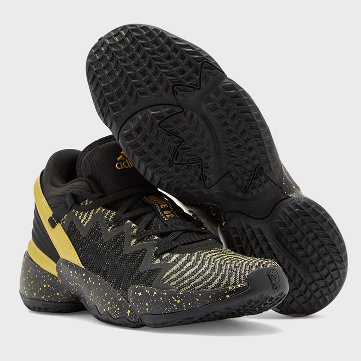 Adidas Donovan Mitchell Don Issue 2 Black and Gold Basketball Shoes ...