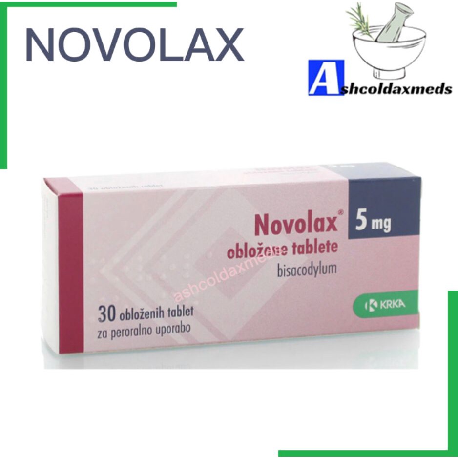 Novolax 5mg 15s OR 15sx7 EXP08/2025 Bisacodyl / Dulcolax Alternative ...