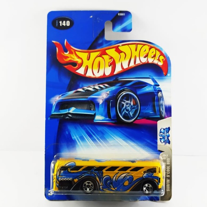 Hot Wheels Surfin School Bus Hotwheels Series Bus Model - Yellow ...