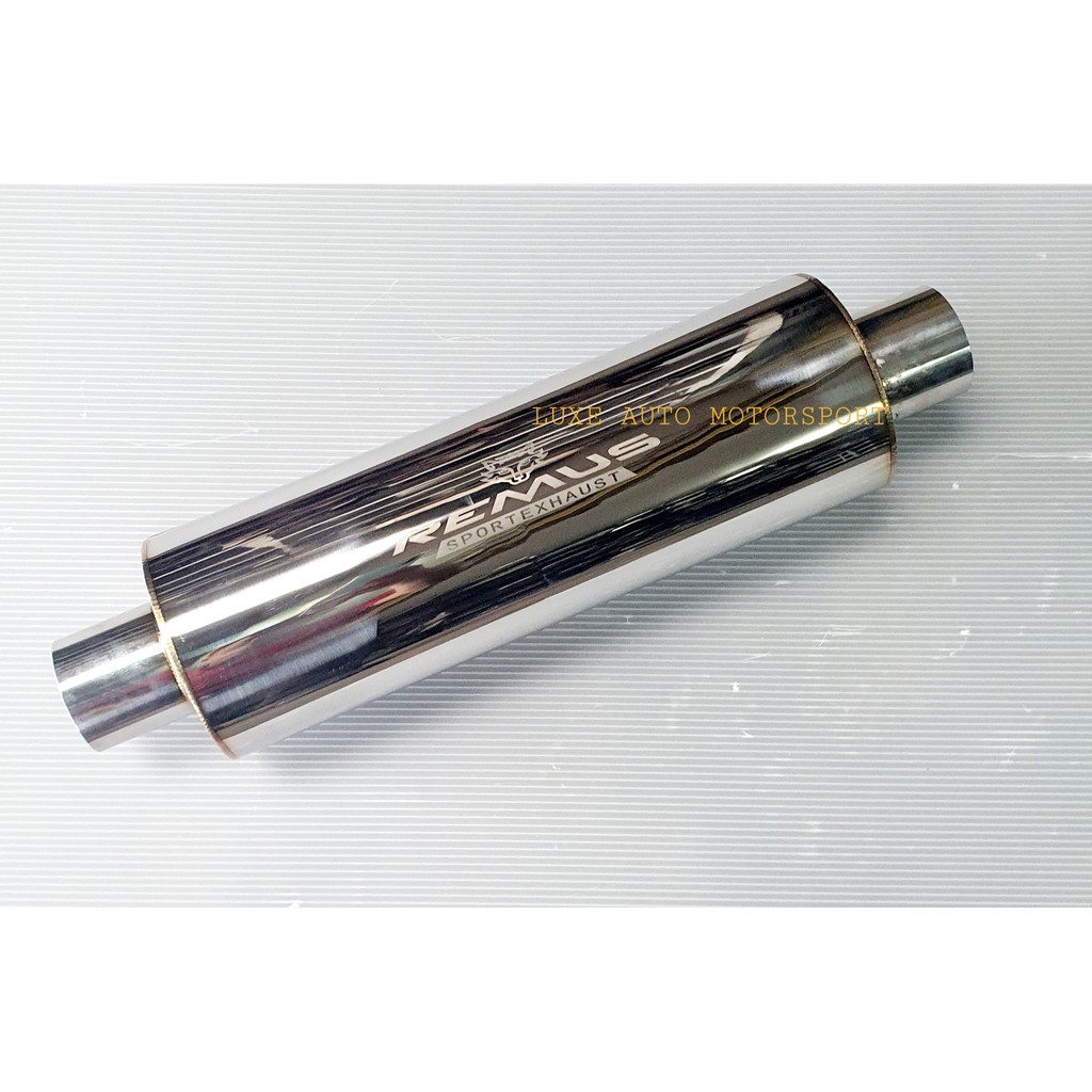 Bullet Remus Stainless Steel Car Exhaust Center Bullet twist 2”/2.5”/3 ...