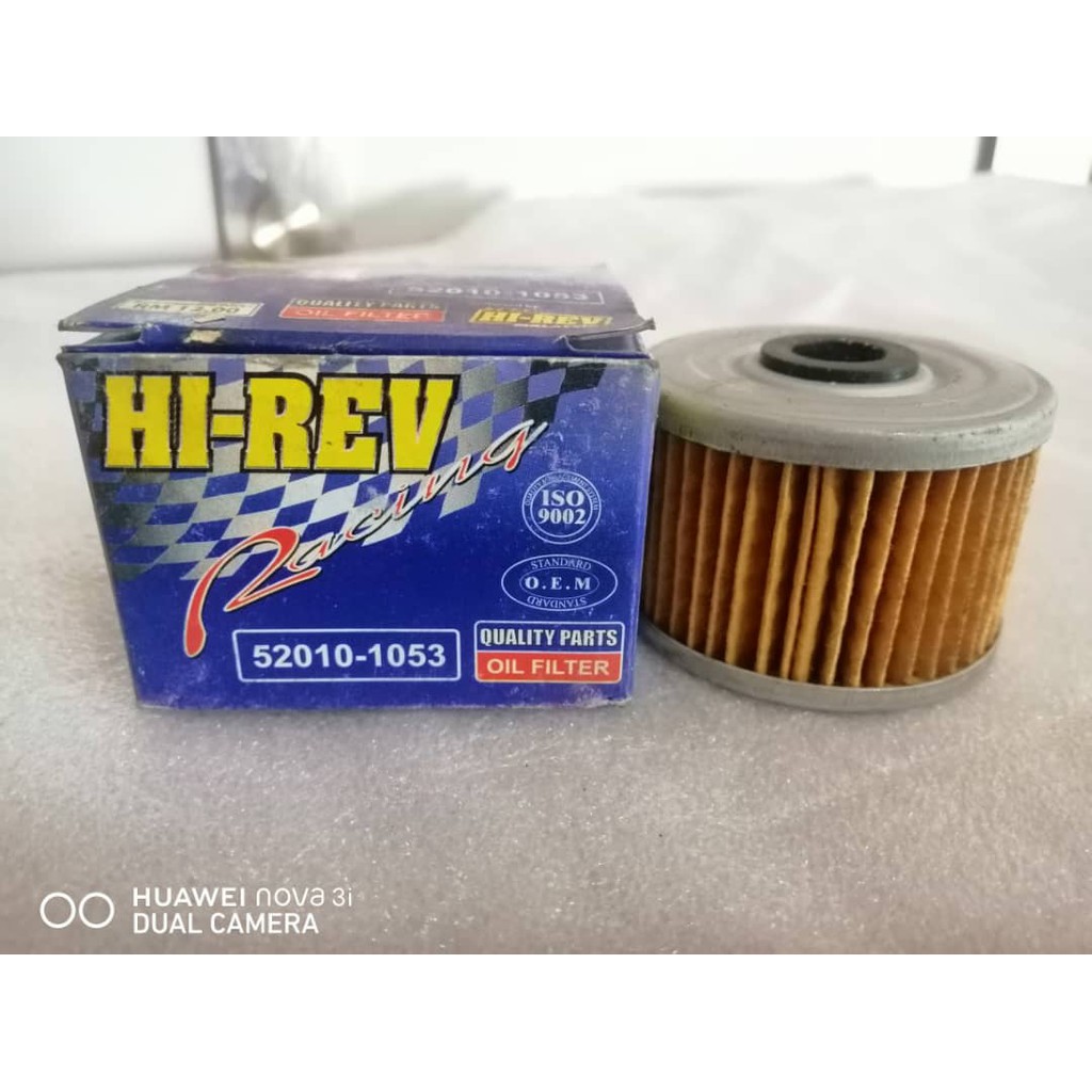 SUZUKI STEP 125 KARISMA 125 KRISS SCOOTER OIL FILTER ORIGINAL THAILAND ...