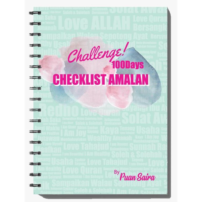 Buku Checklist Amalan | Shopee Malaysia