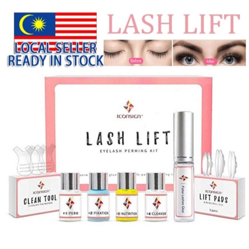 💕Ready MY Stock💕Lash lift Kit Makeupbemine Eyelash Perming Kit ICONSIGN ...