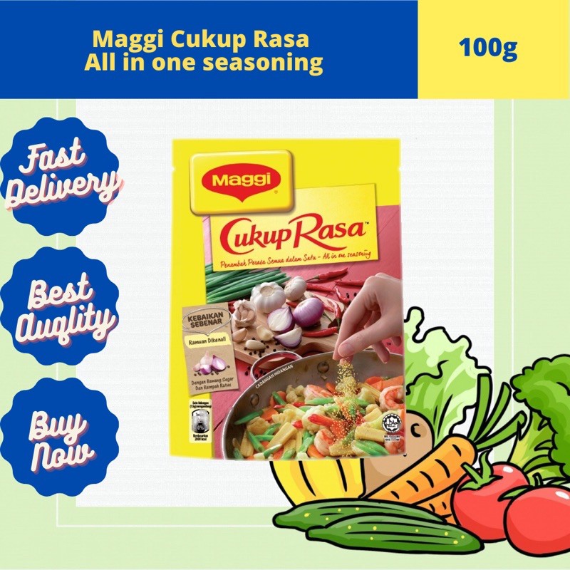 MAGGI Cukup Rasa All in One Seasoning 100g | Shopee Malaysia