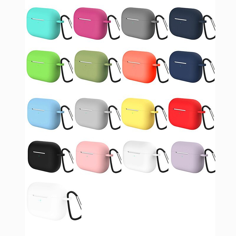 Air - EarPods Pro Silicone Case Full Cover Case Liquid Silicone Case ...