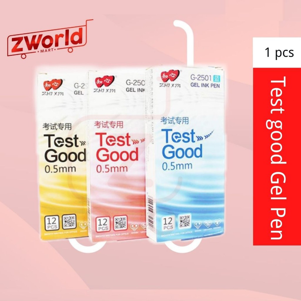 2501 Test Good ZHI XIN Gel Ink Pen 0.5mm | Shopee Malaysia
