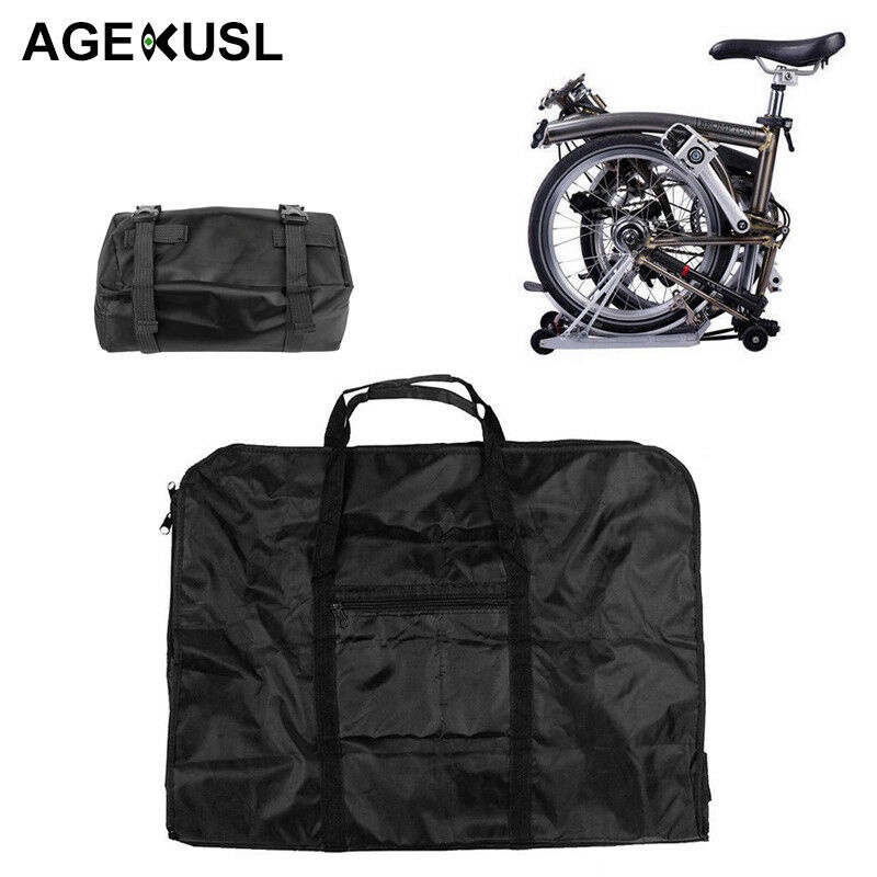 AGEKUSL Bike Carry Transport Carrier Bag Loading Bag Use For Brompton ...