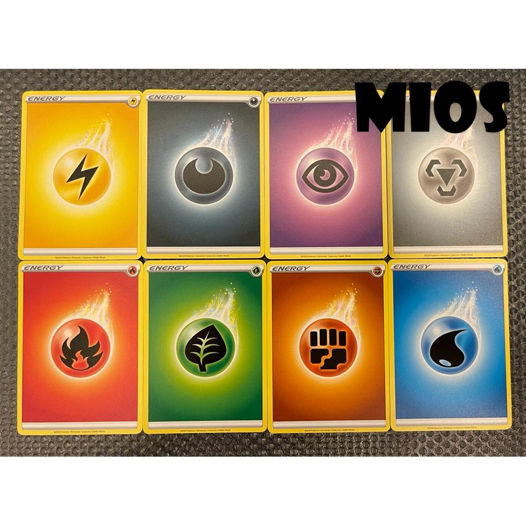 POKEMON TCG SINGLES - SWORD & SHIELD SERIES ENERGY CARD BUNDLE | Shopee ...